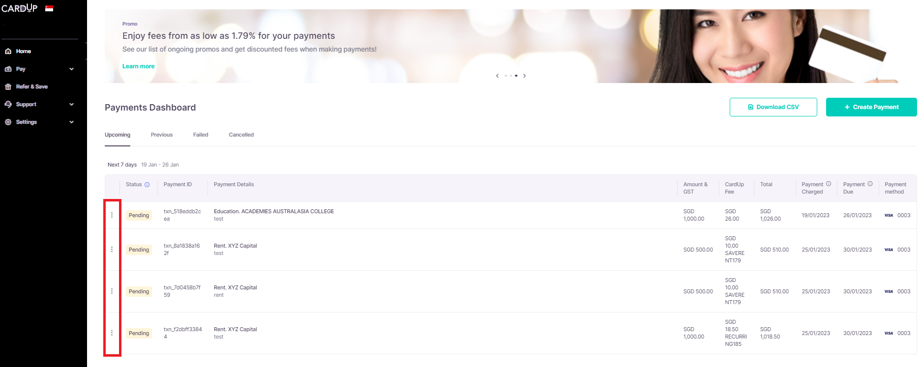 Can I Edit An Existing Payment CardUp Help Center